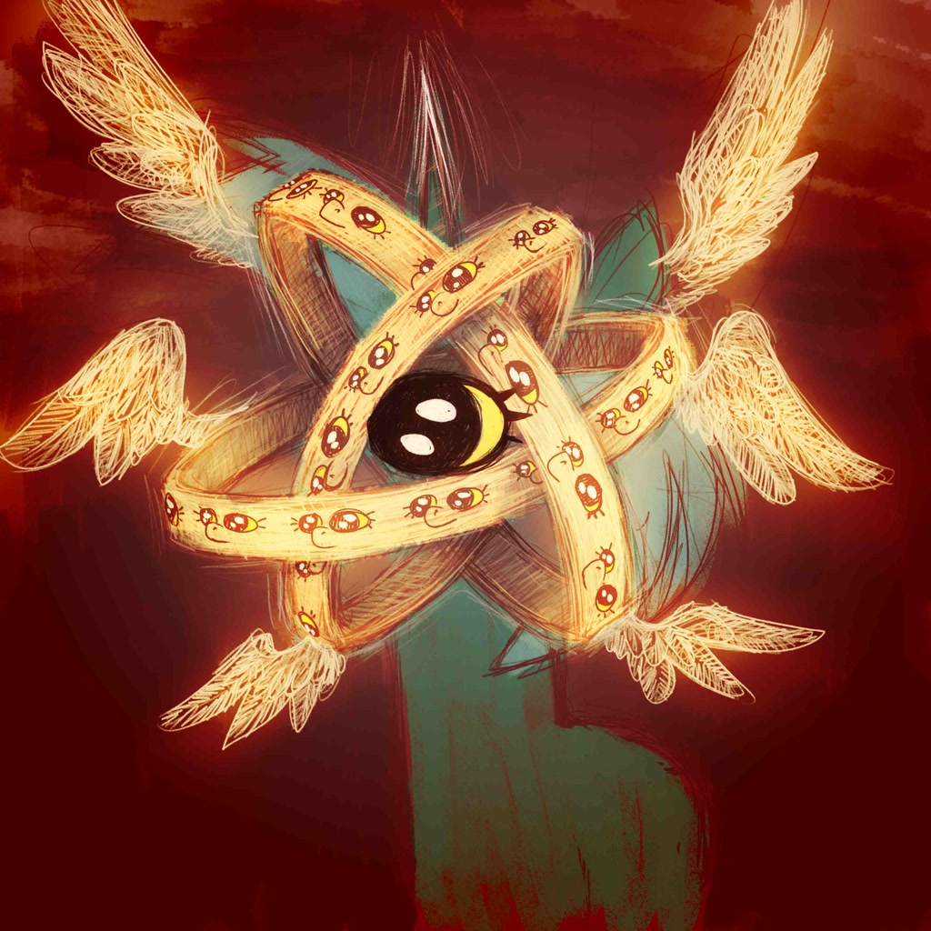 #3165703 - safe, artist:t72b, lyra heartstrings, angel, pony, unicorn ...