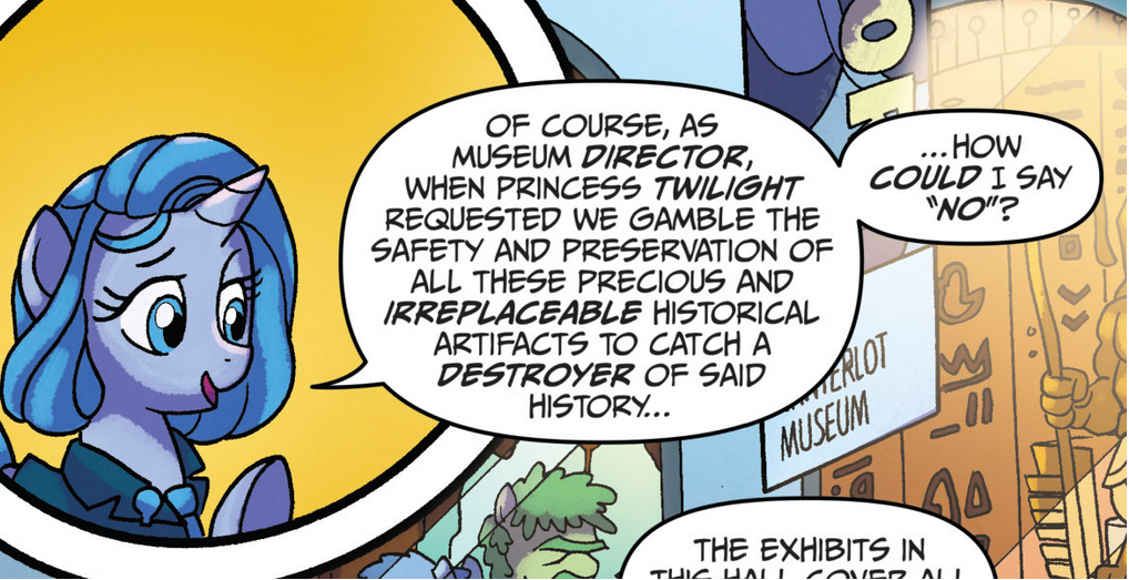 #3165885 - safe, artist:tonyfleecs, official comic, primary source ...