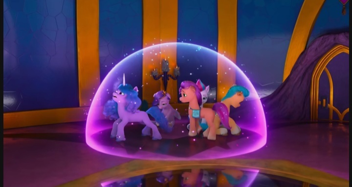 #3166262 - safe, screencap, hitch trailblazer, izzy moonbow, pipp ...