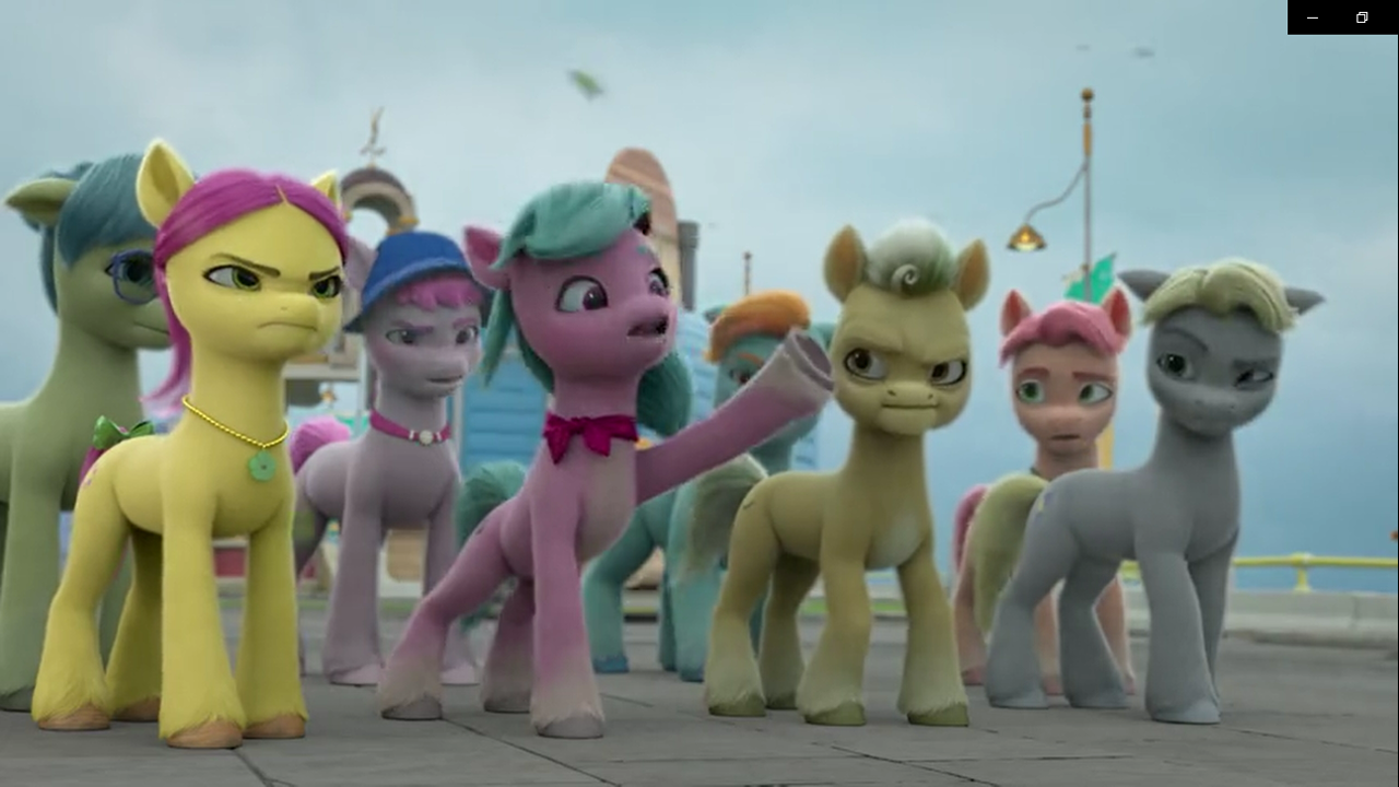 #3167788 - safe, screencap, dahlia, mayflower, posey bloom, sander ...