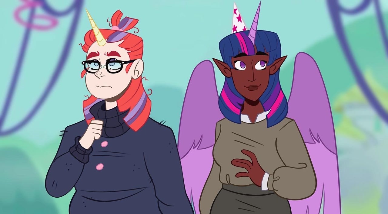 #3168578 - safe, artist:emiwemmyy, moondancer, twilight sparkle ...