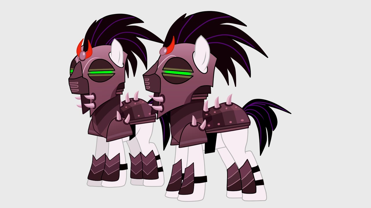 #3168805 - safe, artist:cheburek, earth pony, pony, armor, helmet, mind ...