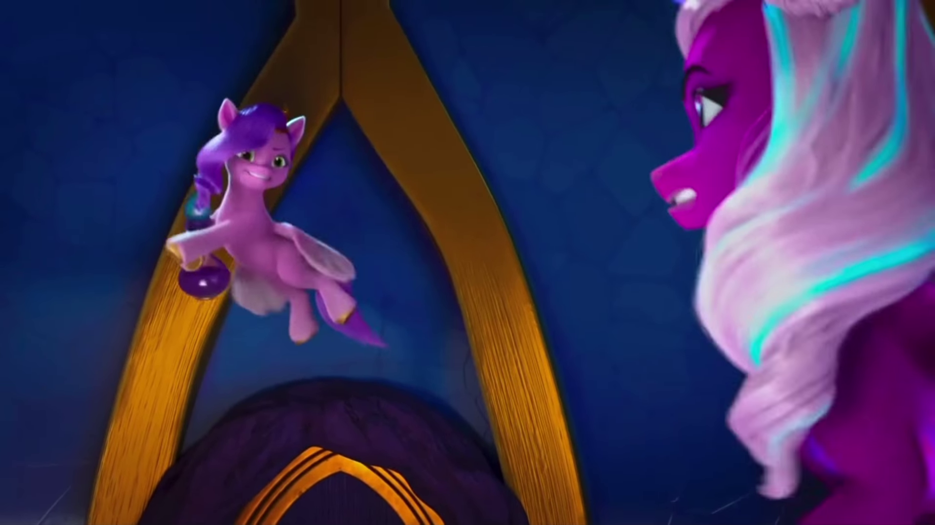 #3168960 - safe, screencap, izzy moonbow, misty brightdawn, opaline ...