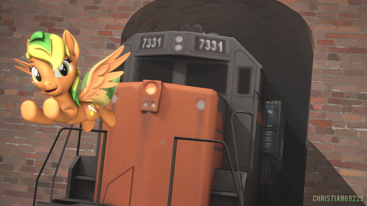 #3169502 - safe, artist:christian69229, oc, oc only, oc:naviga, pegasus, pony, 3d, female ...