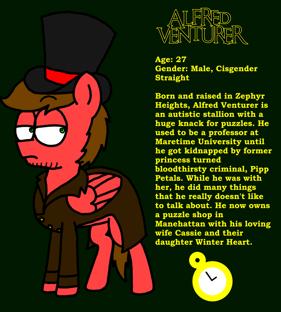 #3170031 - safe, artist:professorventurer, oc, oc only, oc:professor ...