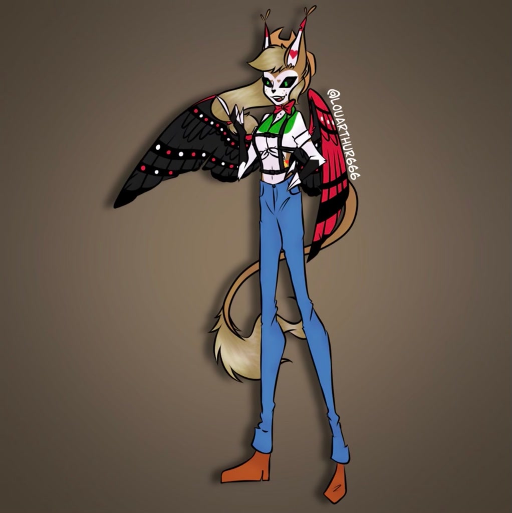 #3171083 - safe, artist:louarthur8, applejack, oc, oc only, cat, demon ...