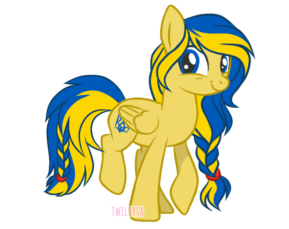 #3171525 - safe, artist:twiliysa, oc, oc:ukraine, pony, nation ponies ...