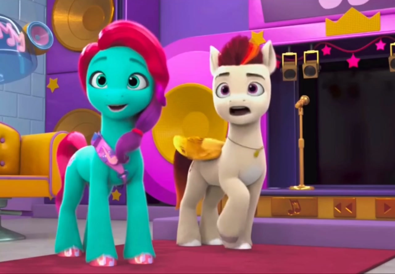 #3171752 - safe, screencap, jazz hooves, rocky riff, earth pony ...