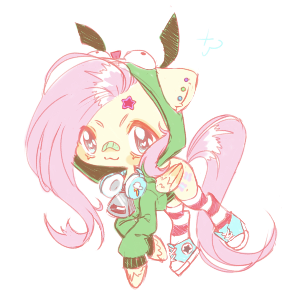 #3172892 - safe, artist:clover-bug, artist:cloverbuguwu, fluttershy ...