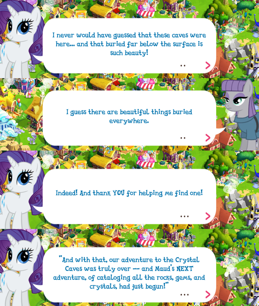 #3173087 - safe, gameloft, maud pie, rarity, earth pony, pony, unicorn ...