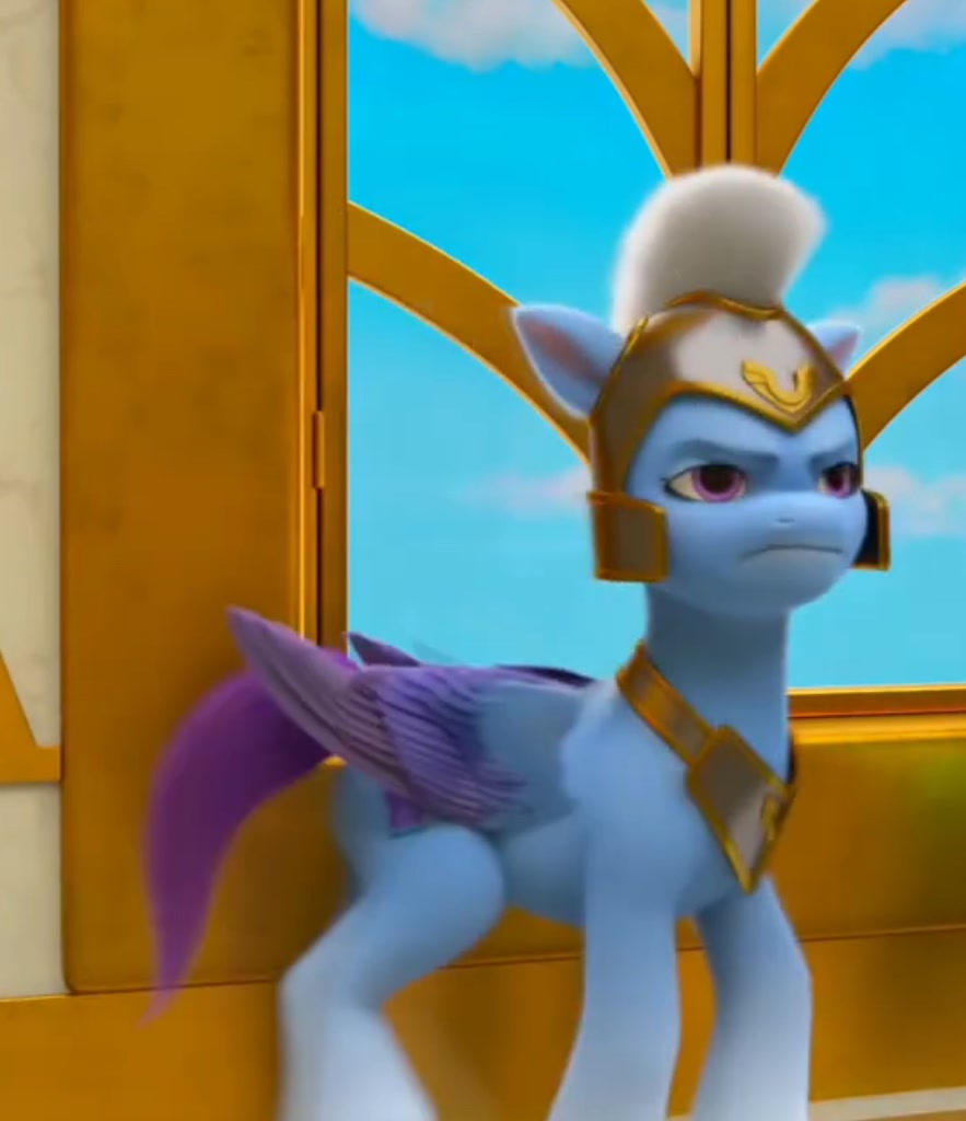 #3173105 - safe, screencap, zoom zephyrwing, pegasus, pony, g5, my ...