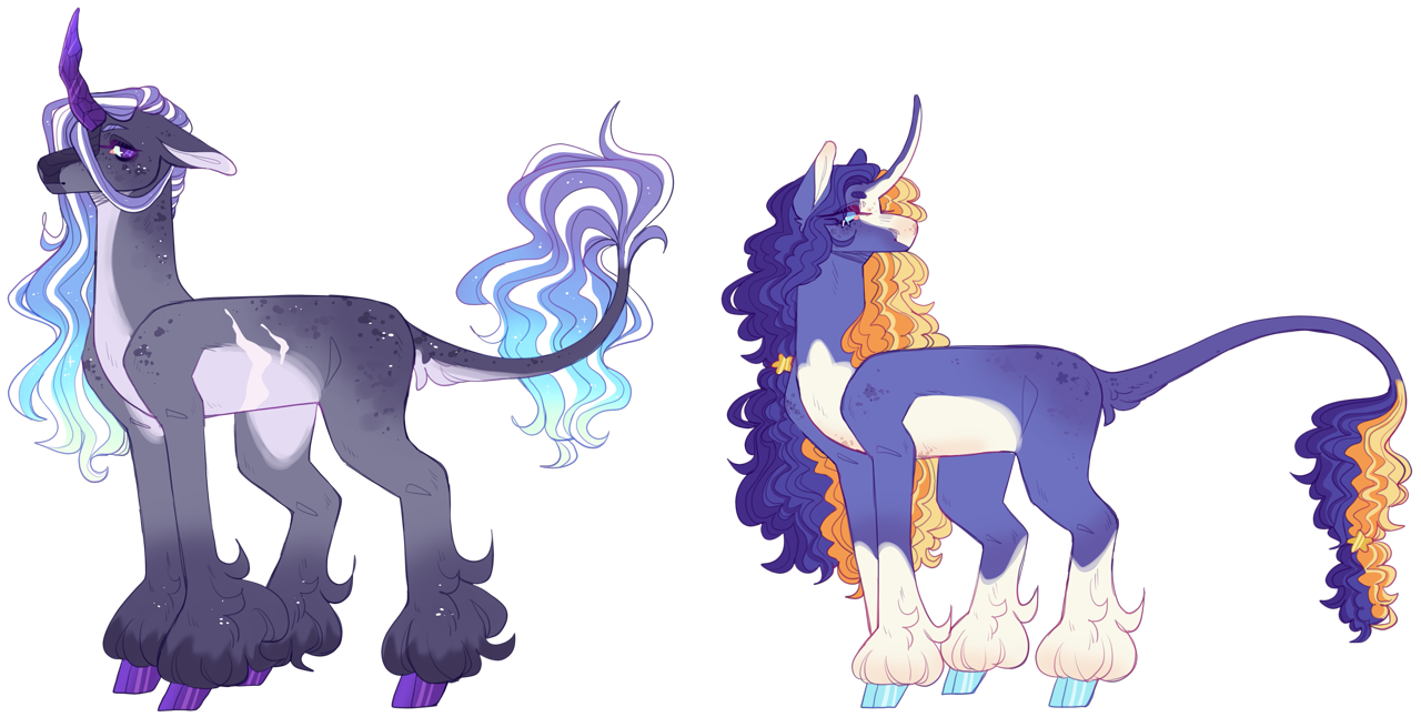 #3173815 - safe, artist:sleepy-nova, oc, oc only, classical unicorn, pony, unicorn, cloven ...