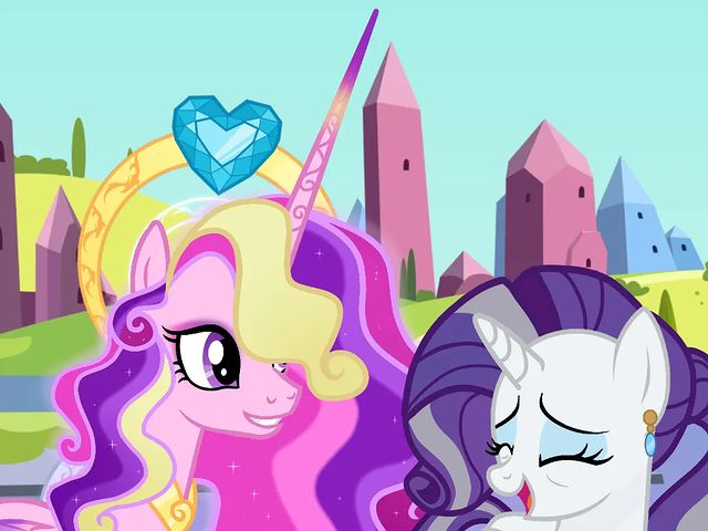 #3174070 - safe, artist:heart.of.empire, princess cadance, rarity ...