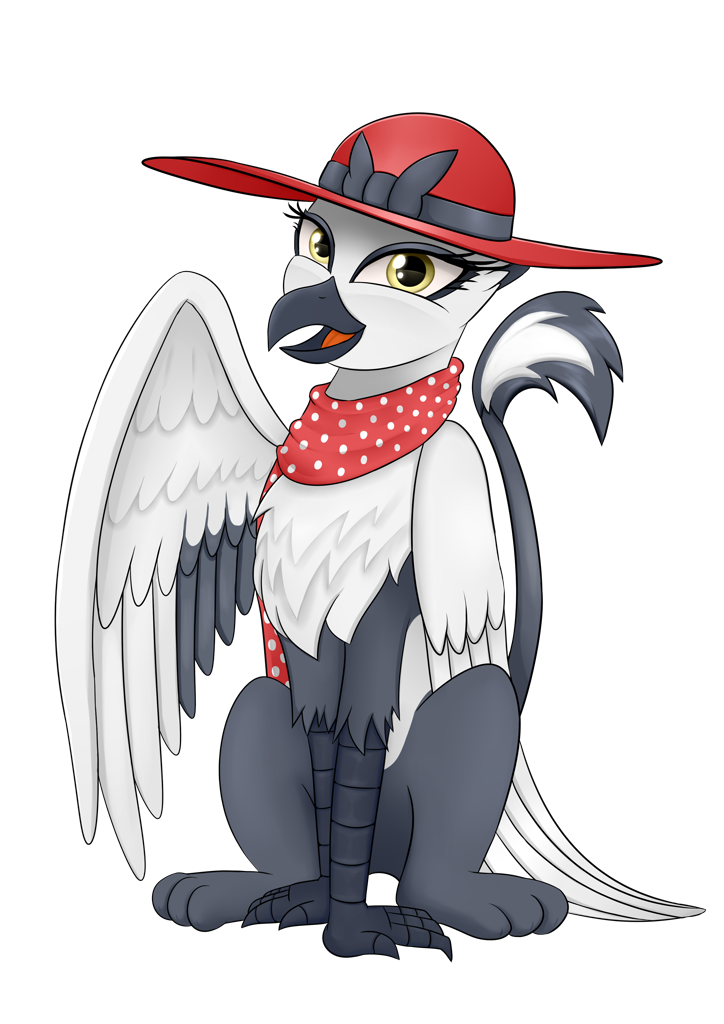 #3156922 - safe, artist:truffle shine, oc, oc:princess lycklig, griffon ...