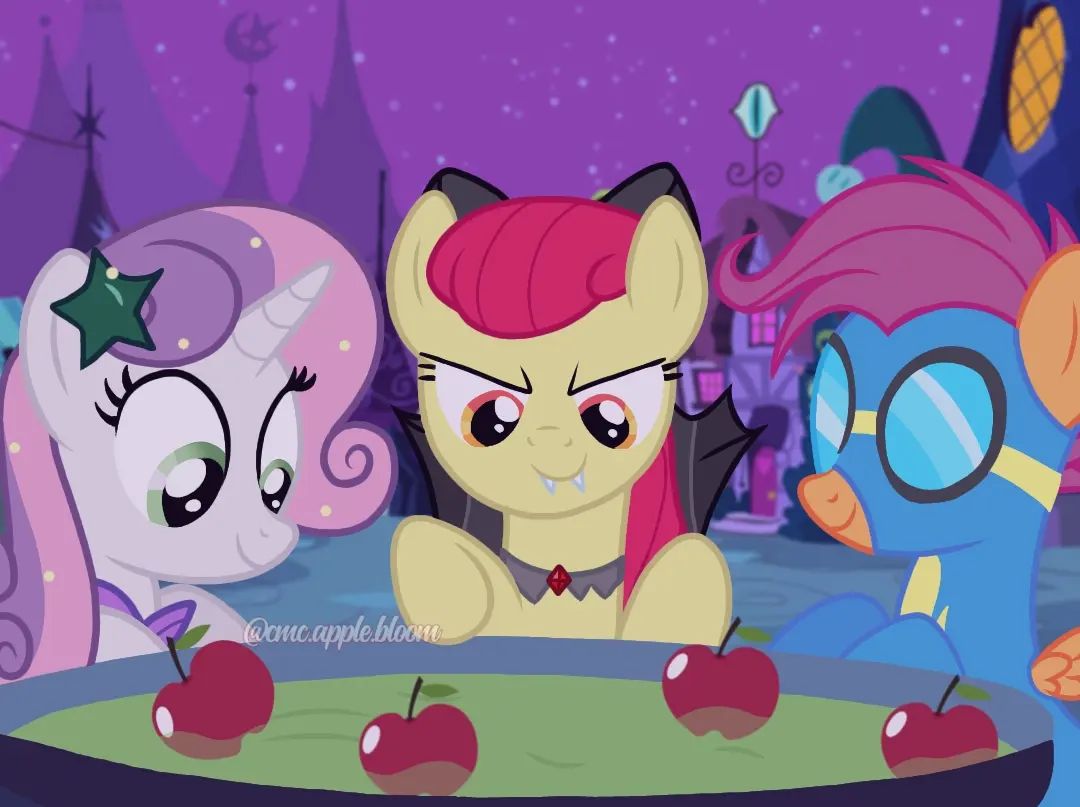 #3157165 - safe, artist:cmc.apple.bloom, apple bloom, scootaloo ...