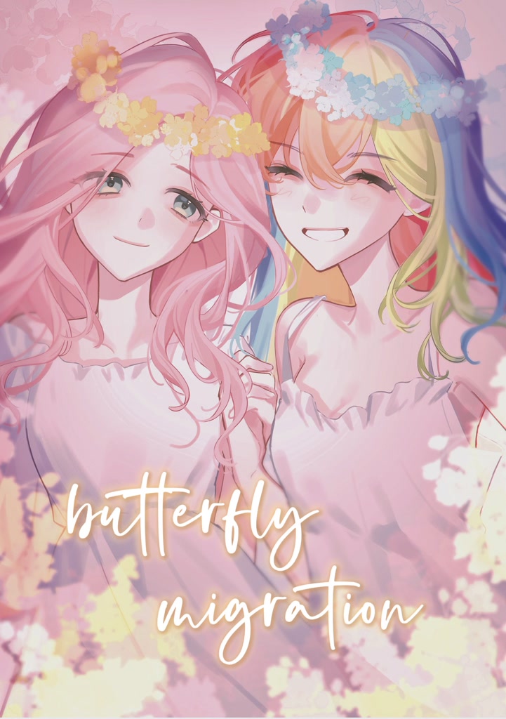 #3157768 - safe, artist:hfn29852262, fluttershy, rainbow dash, human ...