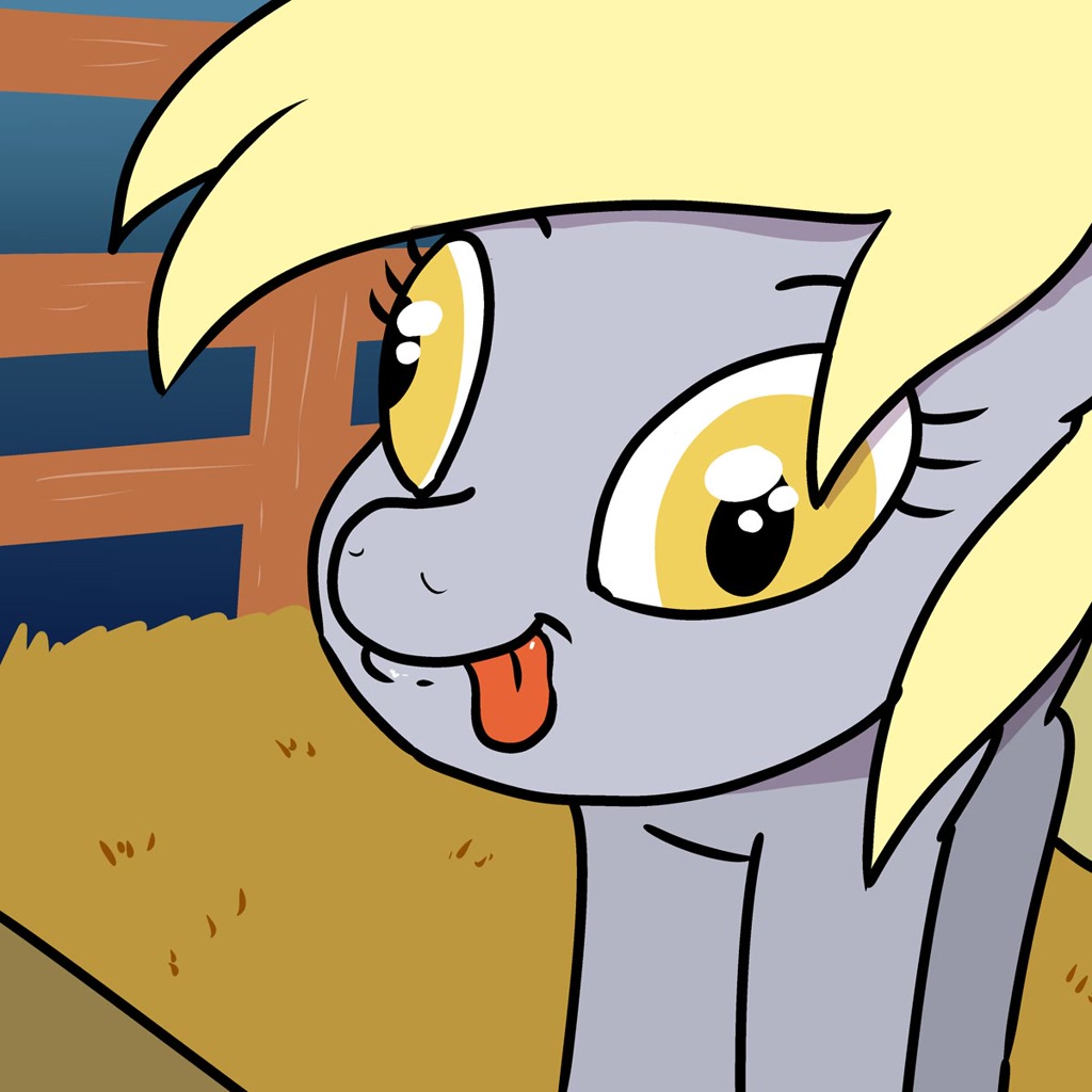 #3157909 - safe, artist:pony quarantine, derpy hooves, pegasus, pony ...