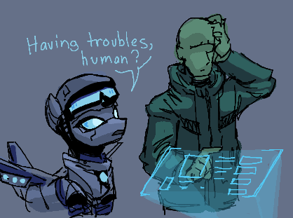 #3158697 - safe, artist:plunger, oc, oc only, oc:anon, human, original ...