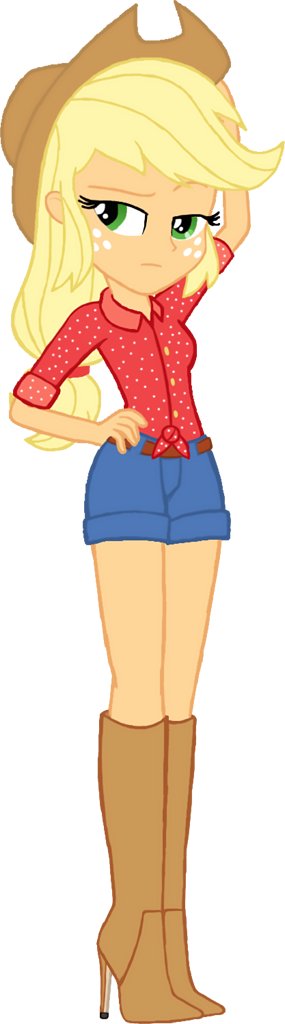 #3159883 - safe, artist:gibsterboy5, applejack, human, equestria girls ...