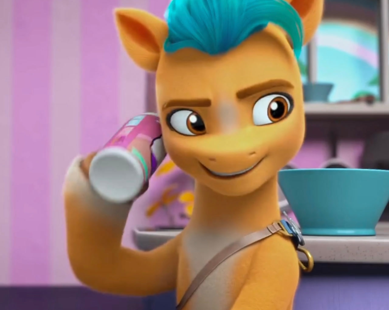 #3160384 - safe, screencap, hitch trailblazer, earth pony, pony, g5, my ...