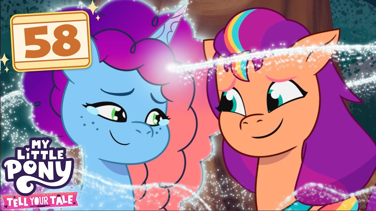 #3179887 - safe, screencap, misty brightdawn, sunny starscout, earth ...