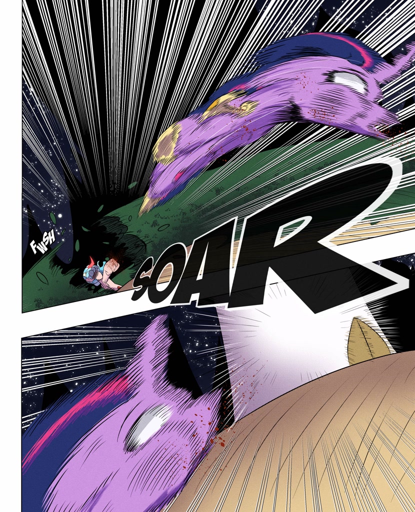 #3182011 - semi-grimdark, artist:begoliah, twilight sparkle, oc, oc ...