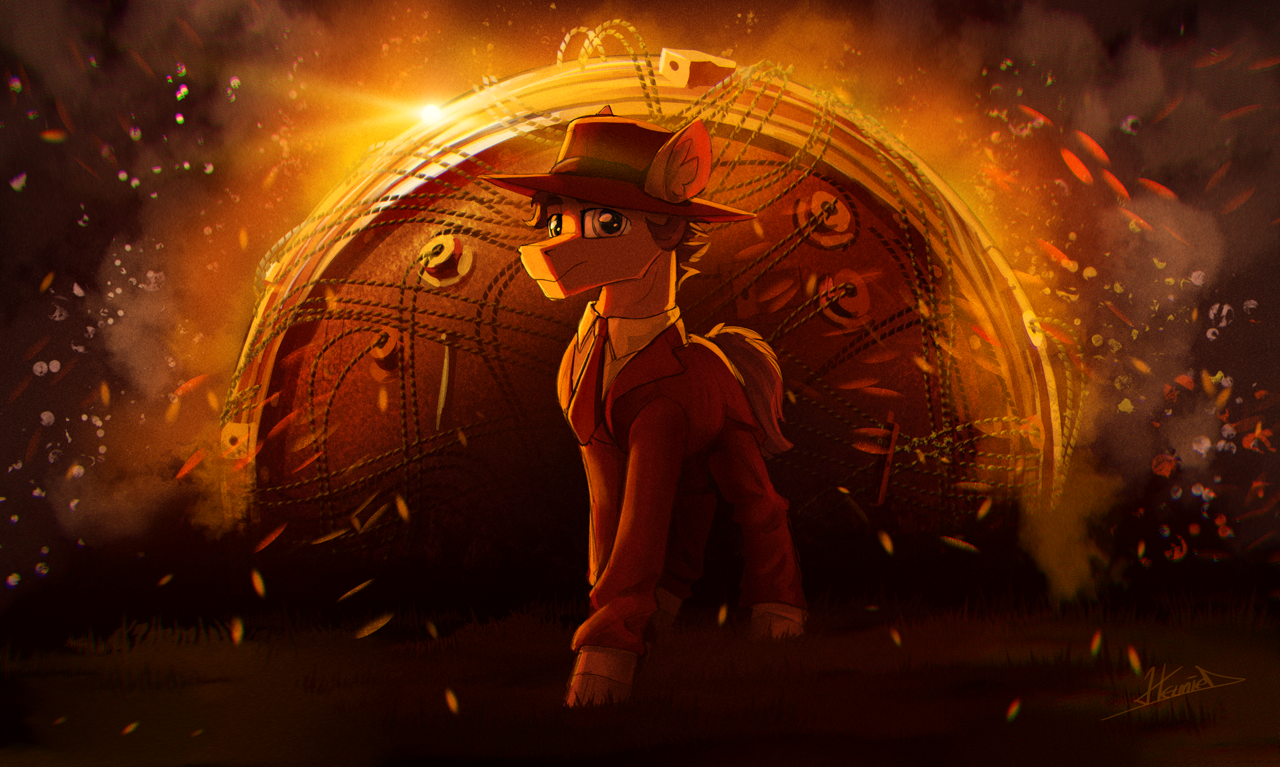 #3182383 - safe, artist:helmie-art, earth pony, pony, atomic bomb, high ...