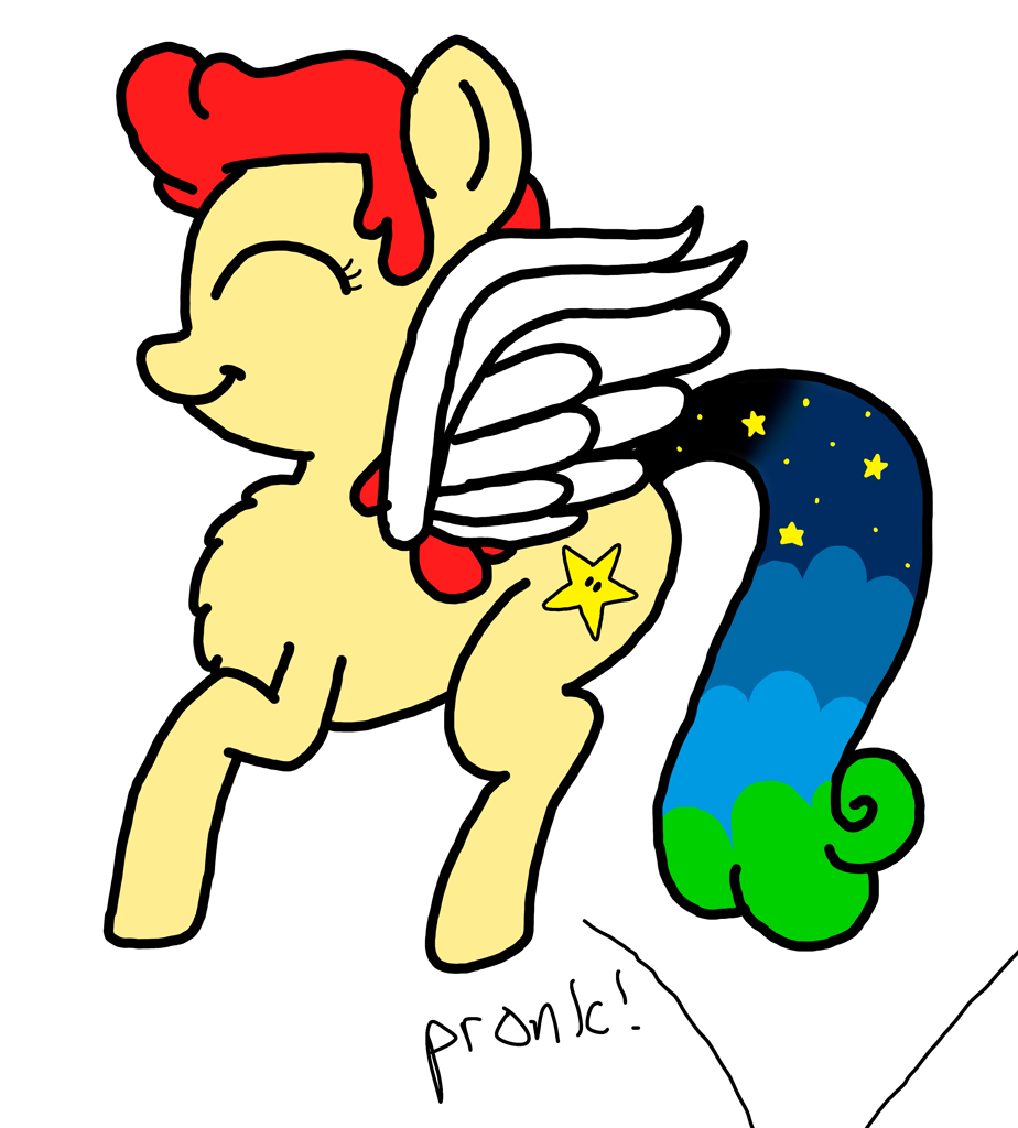 #3182524 - safe, artist:professorventurer, oc, oc:power star, pegasus ...