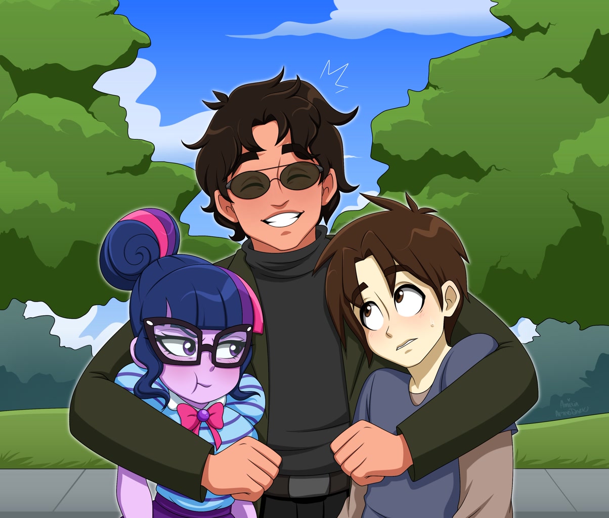 #3184039 - safe, artist:ameliacostanza, sci-twi, twilight sparkle ...