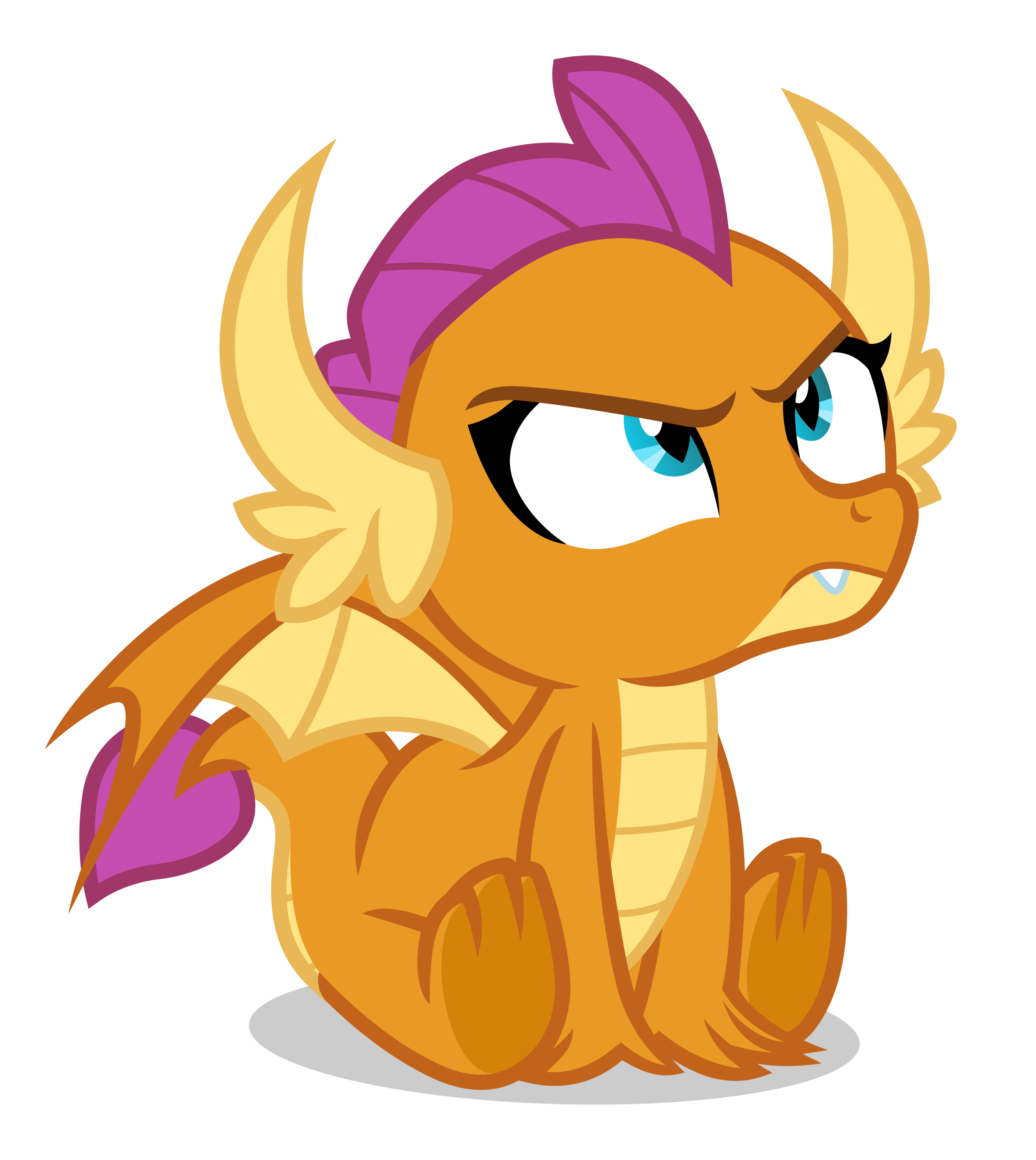 #3185237 - safe, artist:gypsykumquat, smolder, dragon, g4, .svg ...