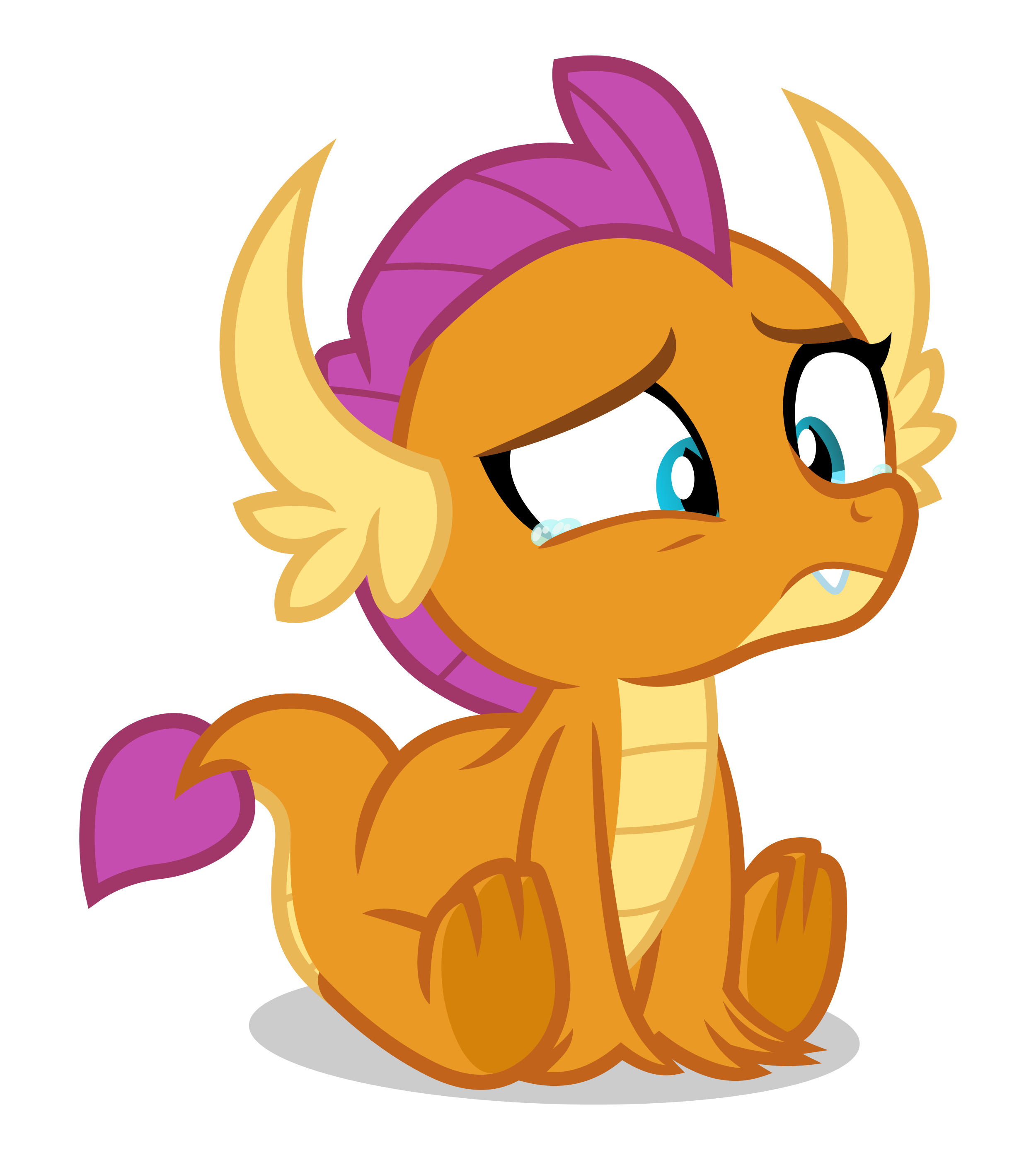 #3185239 - safe, artist:gypsykumquat, smolder, dragon, g4, .svg ...