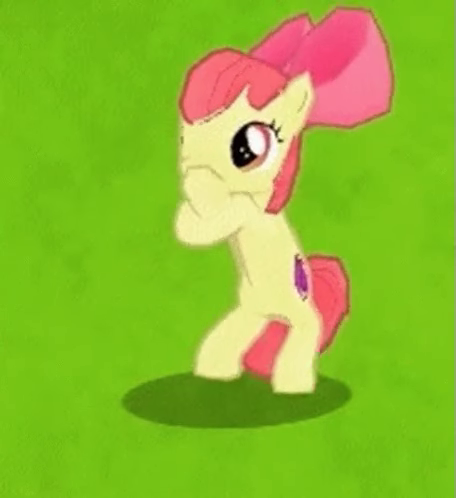 #3175016 - safe, gameloft, apple bloom, earth pony, pony, g4, animated ...