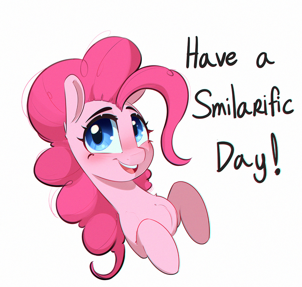 #3175022 - safe, artist:inkypuso, pinkie pie, earth pony, pony, g4 ...