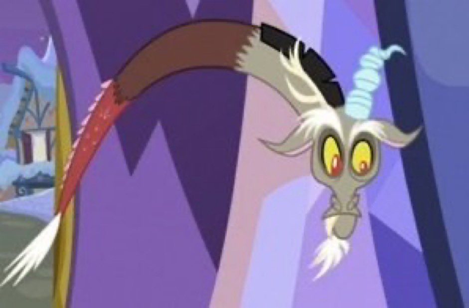 #3188730 - safe, screencap, discord, draconequus, worm, g4, my little ...