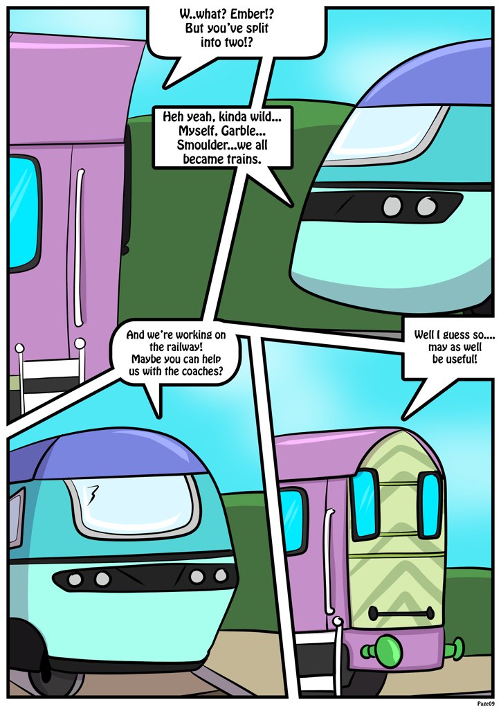 #3189887 - safe, artist:rex-equinox, part of a set, princess ember ...