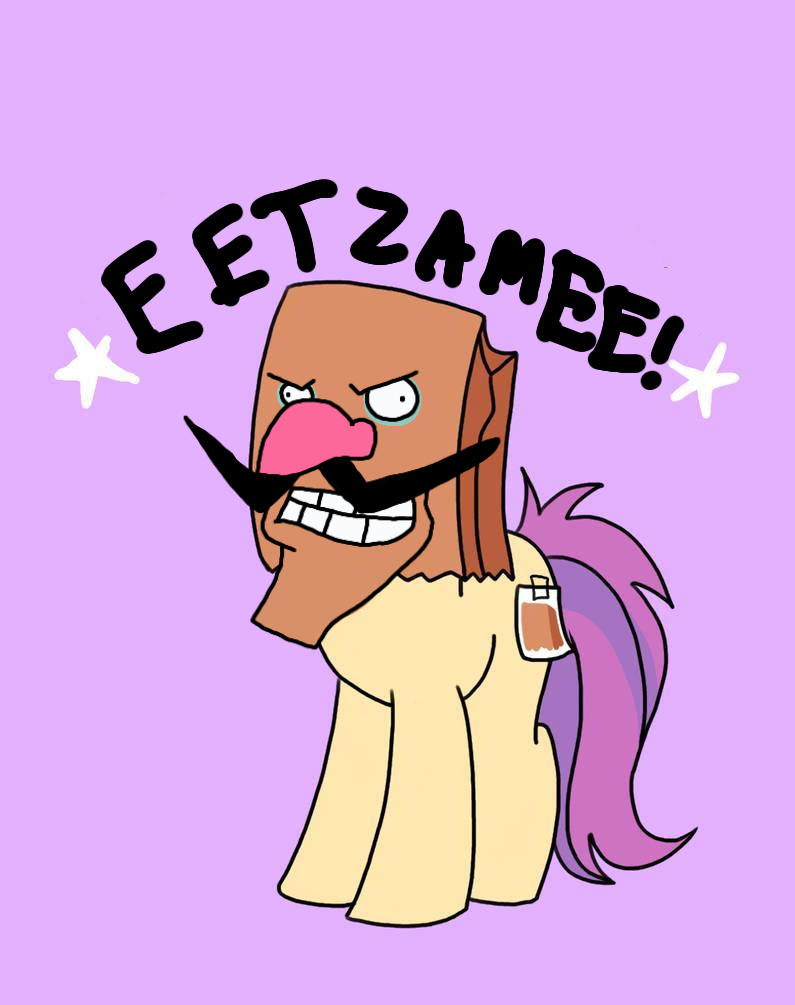 #3190534 - safe, editor:professorventurer, oc, oc:paper bag, pony, bag ...