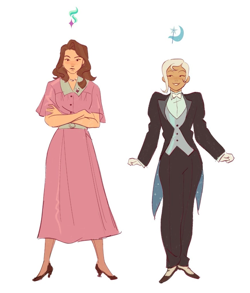 #3175918 - safe, artist:tulliok, starlight glimmer, trixie, human, the ...