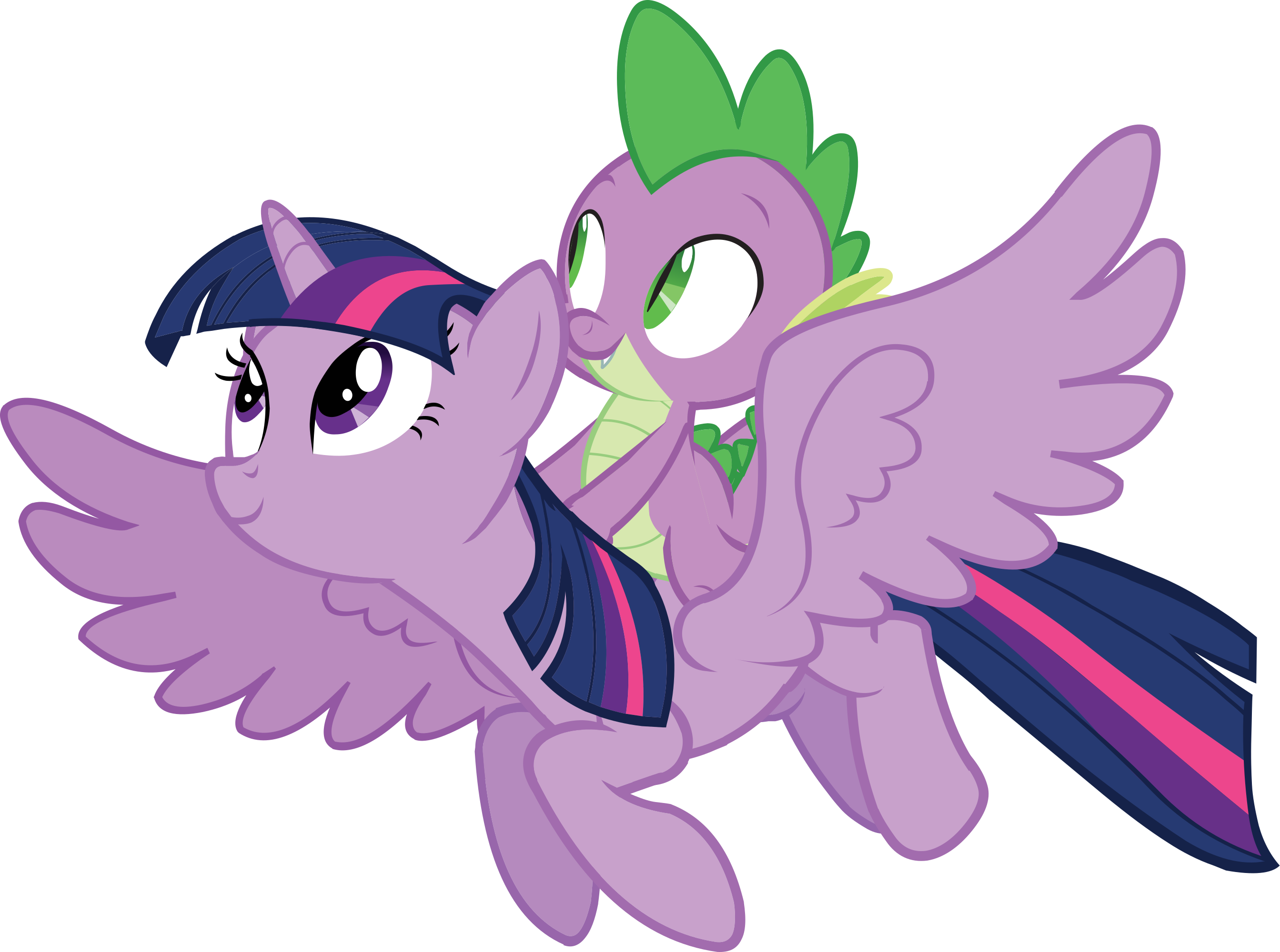 #3176127 - safe, spike, twilight sparkle, alicorn, dragon, pony, g4 ...