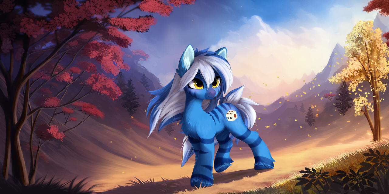 #3178446 - safe, artist:empress-twilight, oc, oc only, oc:dark straw ...