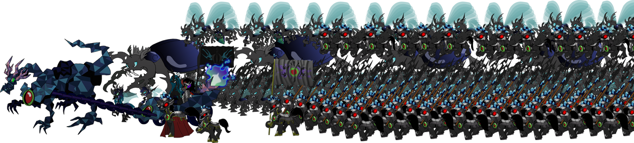 #3178588 - safe, artist:unoservix, king sombra, queen chrysalis ...