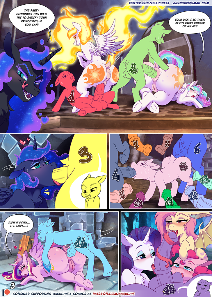 Explicit Artist Amaichix Ych Daybreaker Fluttershy
