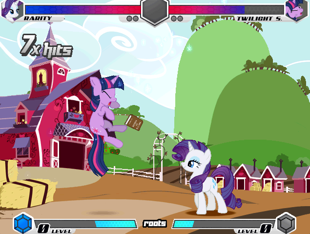 #3178748 - safe, rarity, twilight sparkle, pony, unicorn, fighting is ...