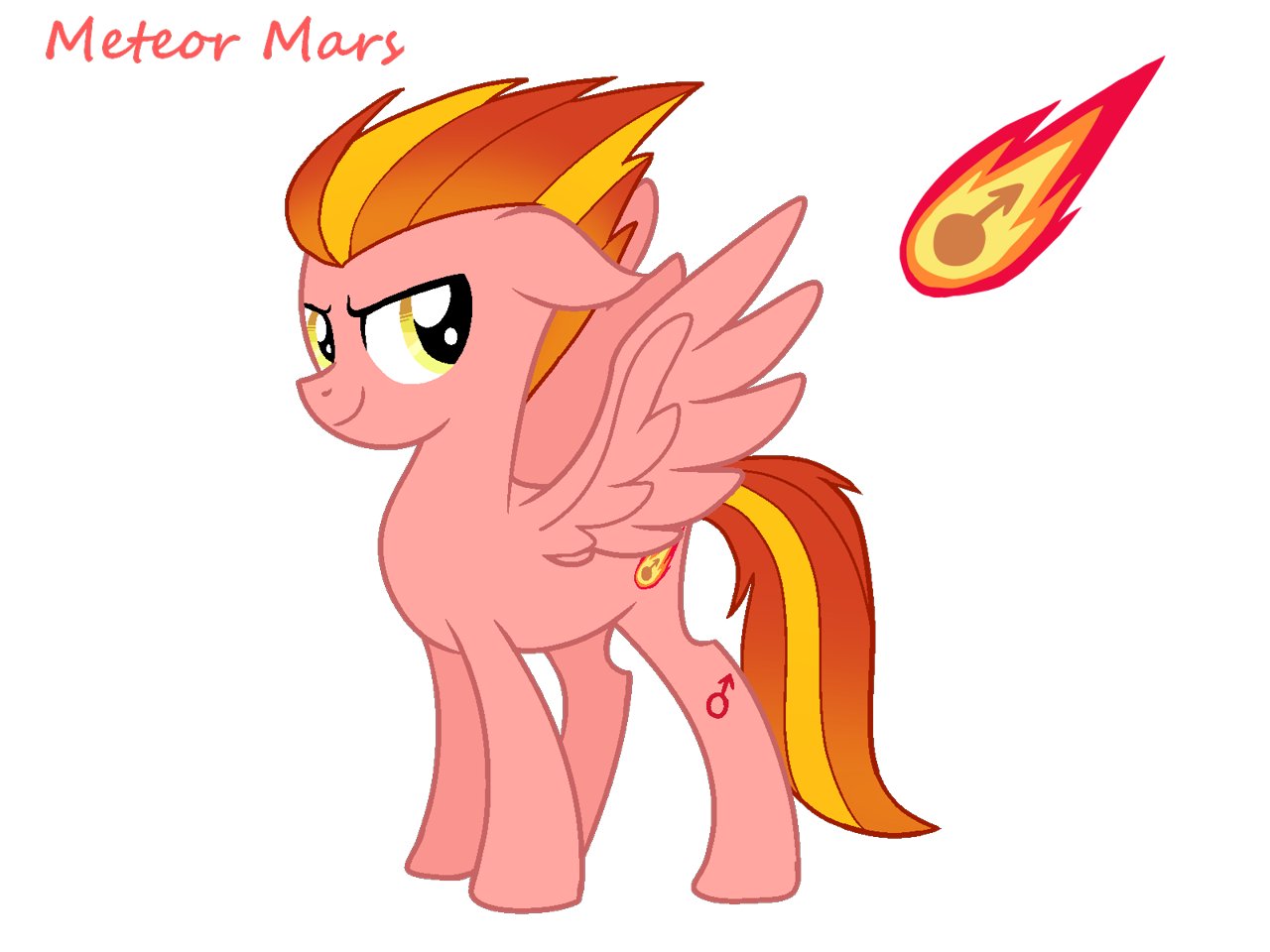 #3179265 - safe, oc, oc only, oc:meteor mars, pegasus, pony, nonbinary ...