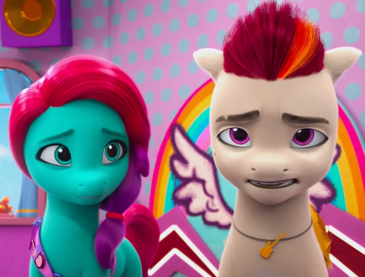 #3179322 - safe, screencap, jazz hooves, rocky riff, earth pony ...