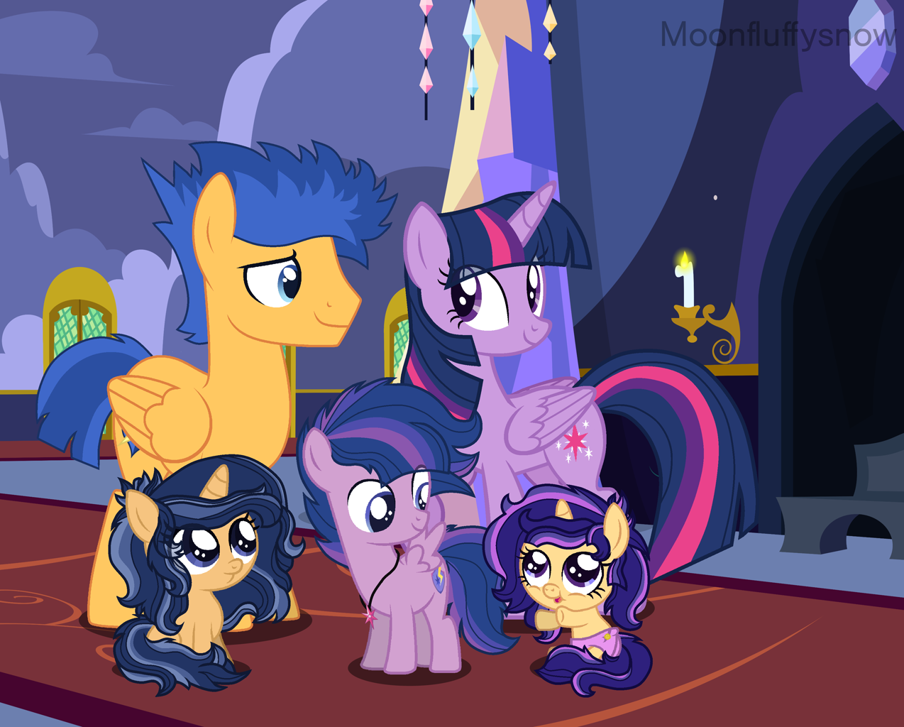 #3179418 - safe, artist:lanternomega, artist:mint-light, artist:moonfluffysnow, artist:pegasski ...