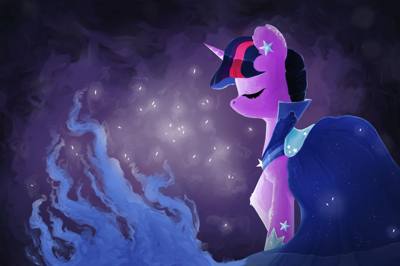 #3192742 - safe, artist:buttersflutterscotch, twilight sparkle, pony ...