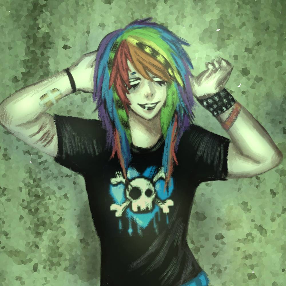 #3198285 - semi-grimdark, artist:refjeffy, rainbow dash, human, g4 ...