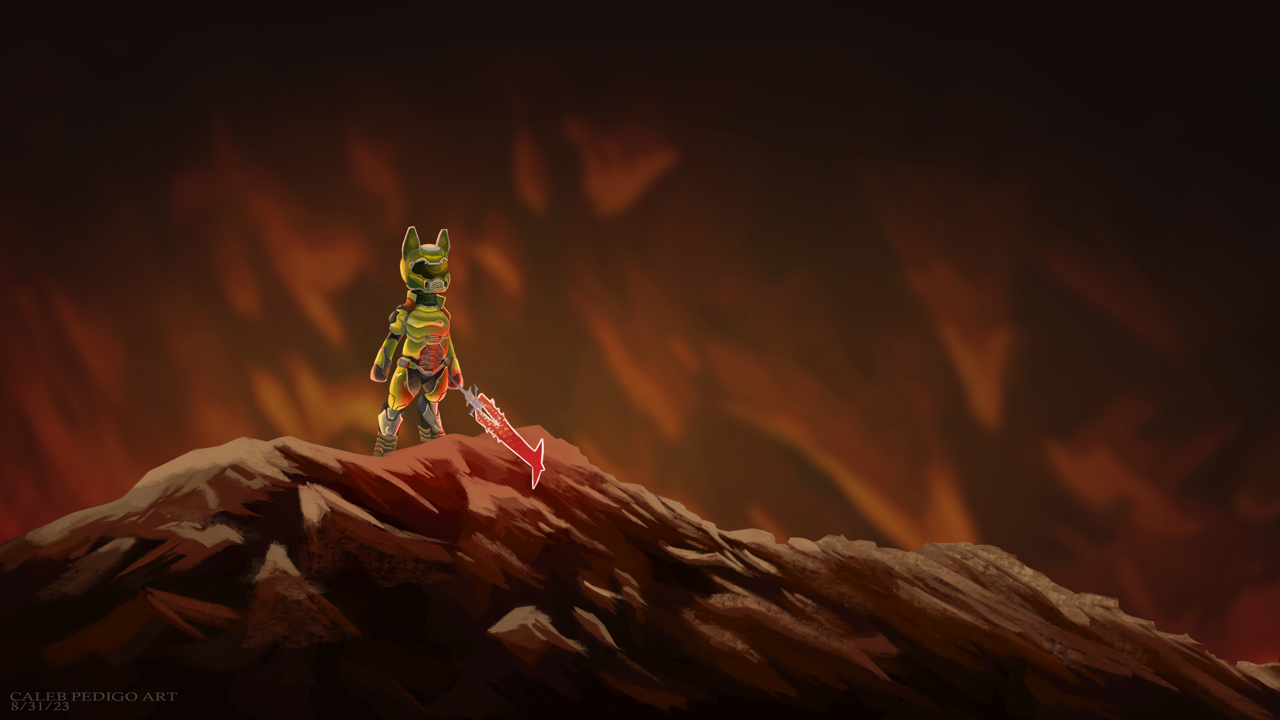 #3198520 - safe, artist:calebpedigo, pony, armor, bipedal, commission ...