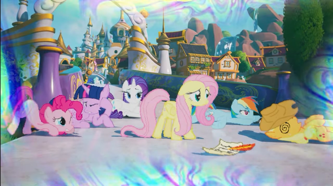 #3198897 - safe, applejack, fluttershy, pinkie pie, rainbow dash ...