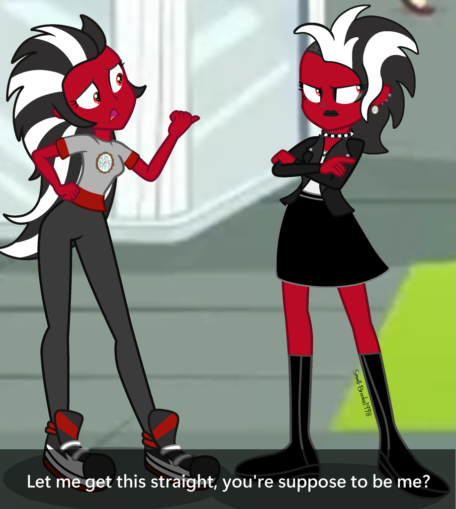 #3199385 - safe, artist:ravenwolf-bases, artist:small-brooke1998, human, equestria girls, g4 ...